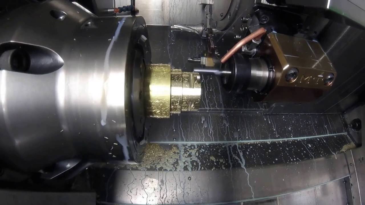 Eurotech B465-SY2 Machining - YouTube
