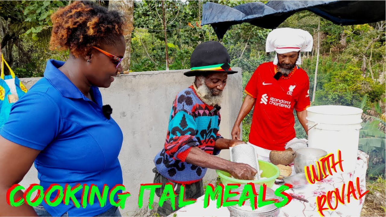 RASTAFARIAN COOKING ITAL FOOD/ITAL STEW/ITAL SIP/ISTAD OIL - YouTube