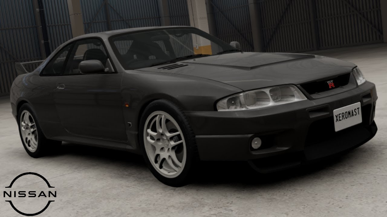 Beamng Drive - Nissan Skyline GTR R33 - YouTube