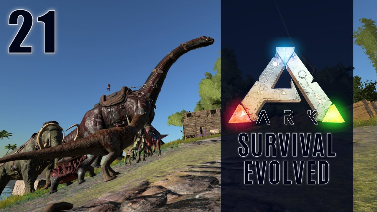 ARK: Survival Evolved // EP21 // Server Farewell Part 1 w/ Avoloc, Kohd ...