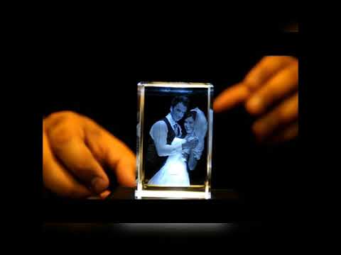 Customized 3D Crystal cube Demo Video - YouTube