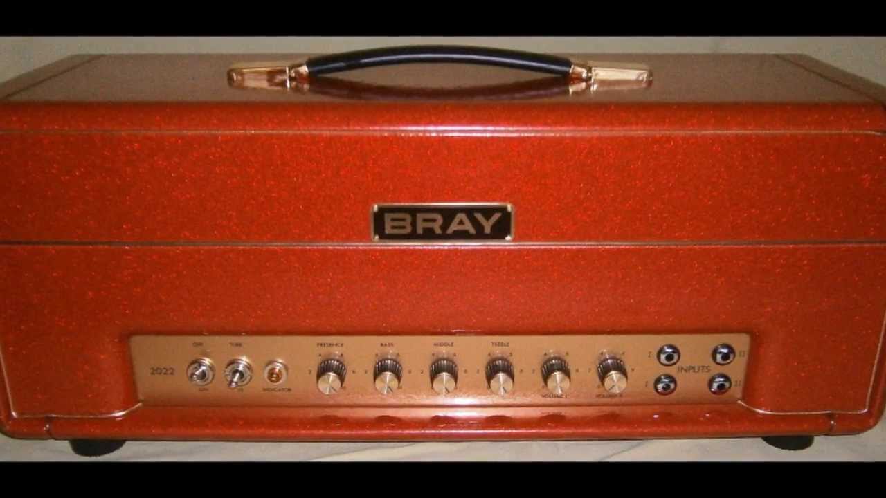 Bray 2022 Handwired 22 Watt Head in Red Sparkle - YouTube