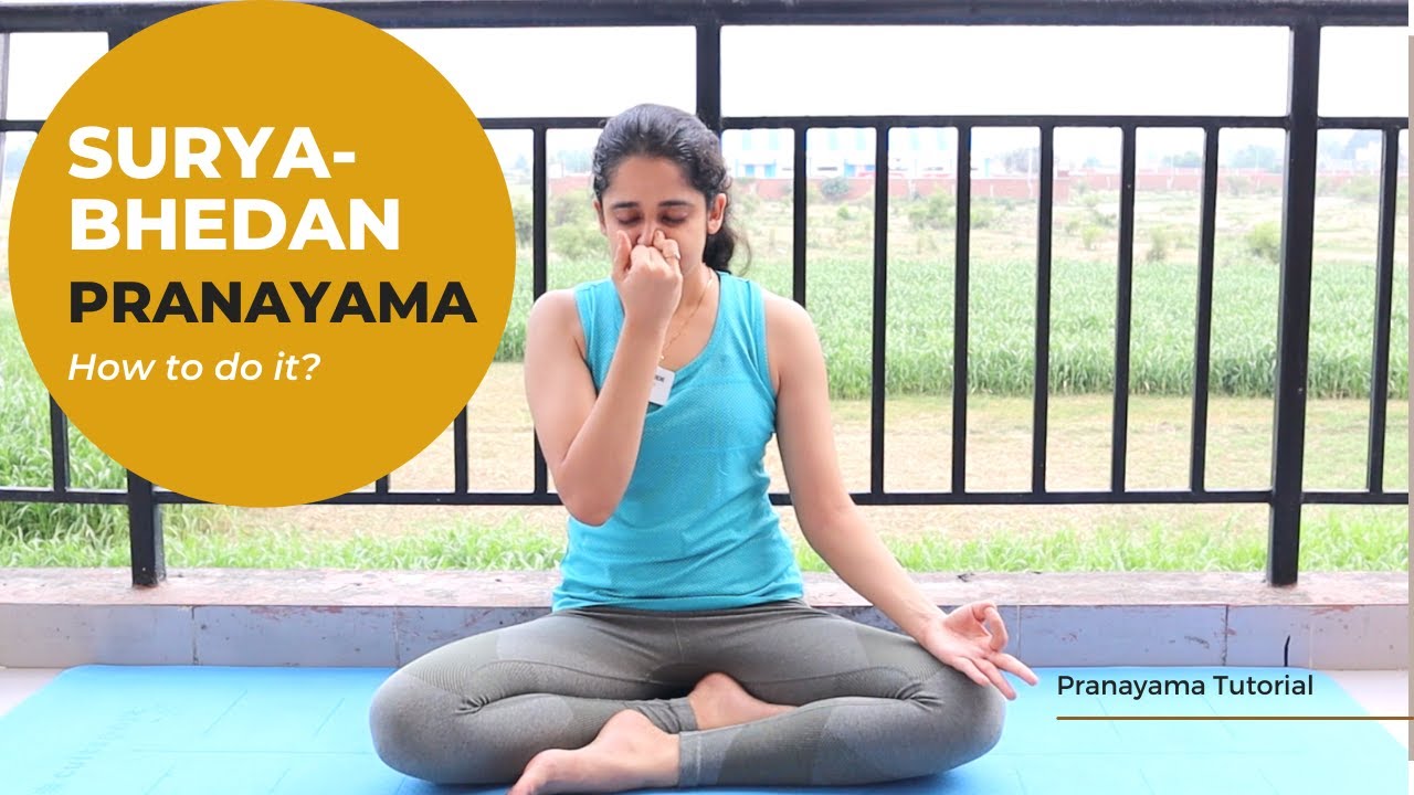 SuryaBhedan | Right nostril Pranayama - How and When to do it? - YouTube