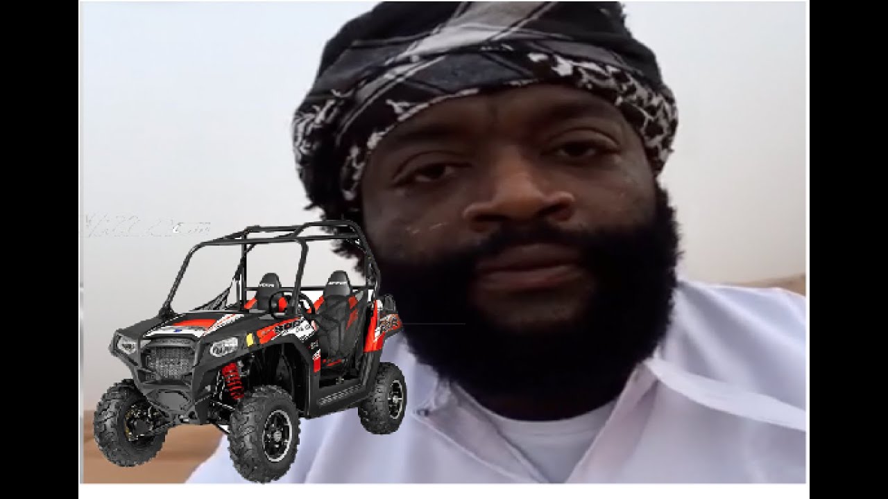 Rick Ross Gets Mad UTV Stuck In Dubai Desert - YouTube