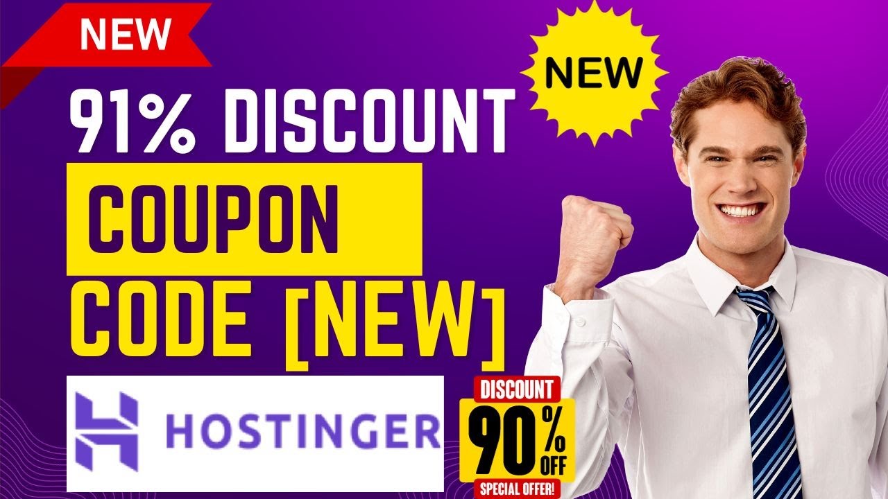 [Latest] Hostinger Coupon Codes [2024] Get Up to 91% Off Discount! 😃 ...