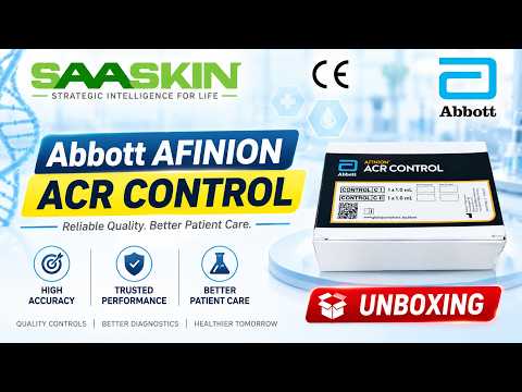 Abbott AFINION ACR Control | Catalog No - #1116779 | Medical POCT | Unboxing | Multi Assay |