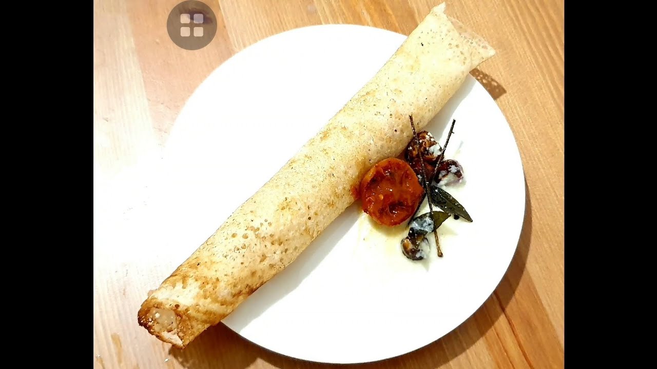 Delicious Homemade Traditional Indian Dosa Teaser - YouTube