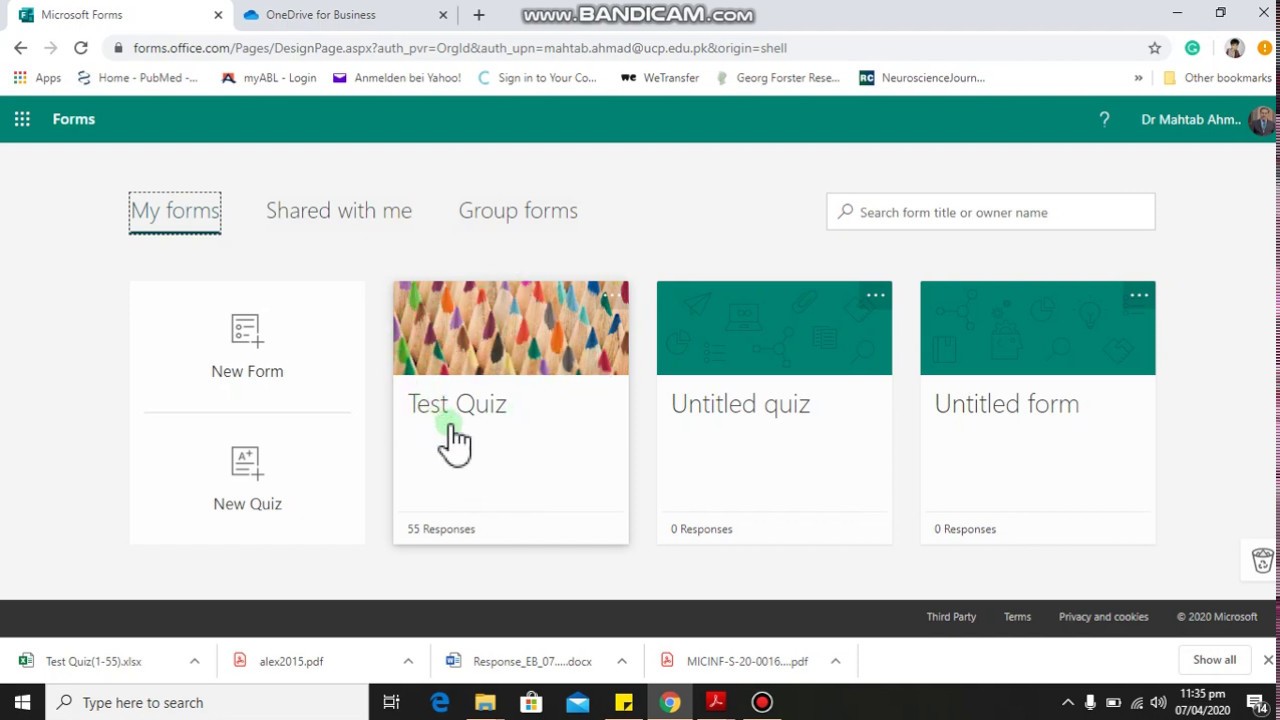 Microsoft Outlook Forms: How can you add date and time in the MCQ ...
