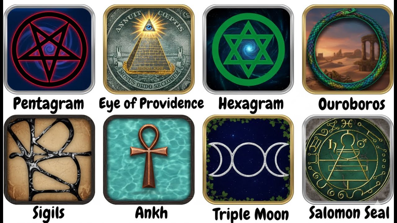 Every MYSTERIOUS Occult Symbol Explained in 12 Minutes! - YouTube
