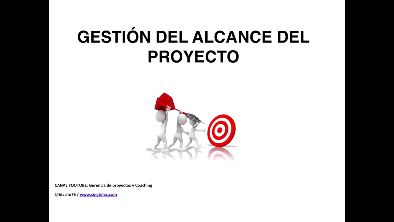 GESTION DEL ALCANCE DEL PROYECTO - YouTube