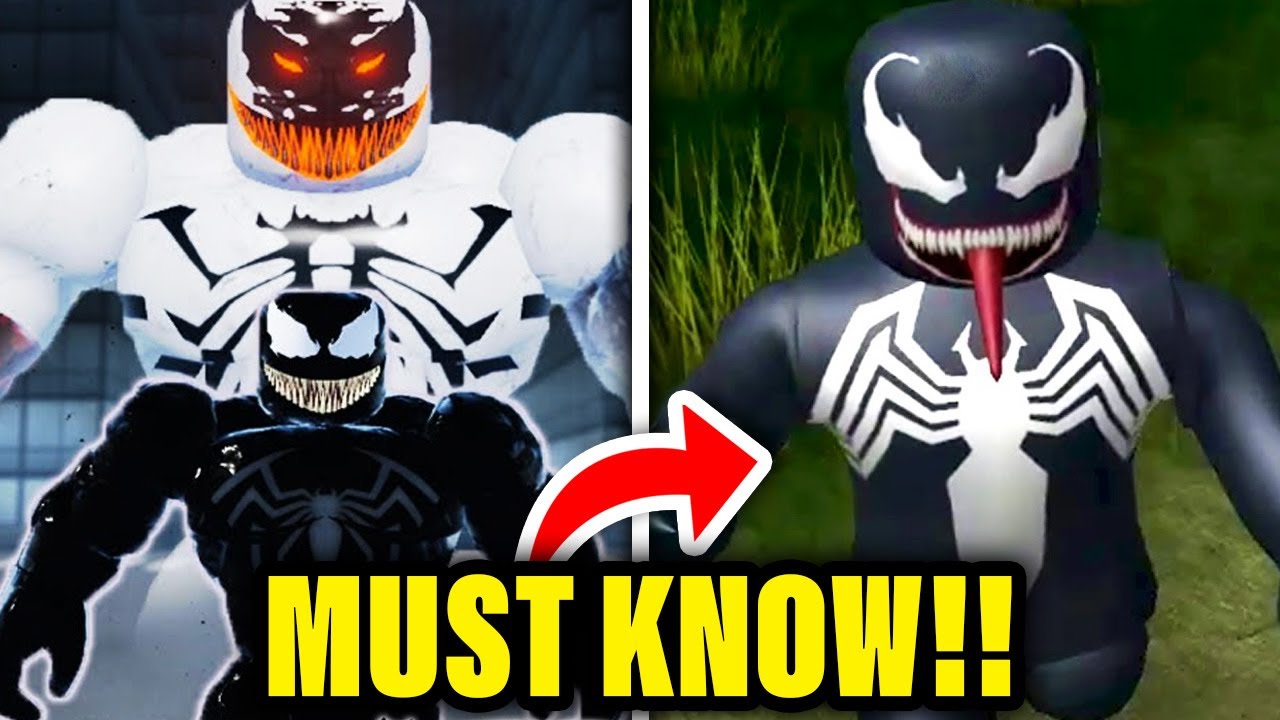 EVERYTHING YOU NEED TO KNOW ABOUT NEW VENOM GAMES ON ROBLOX - YouTube