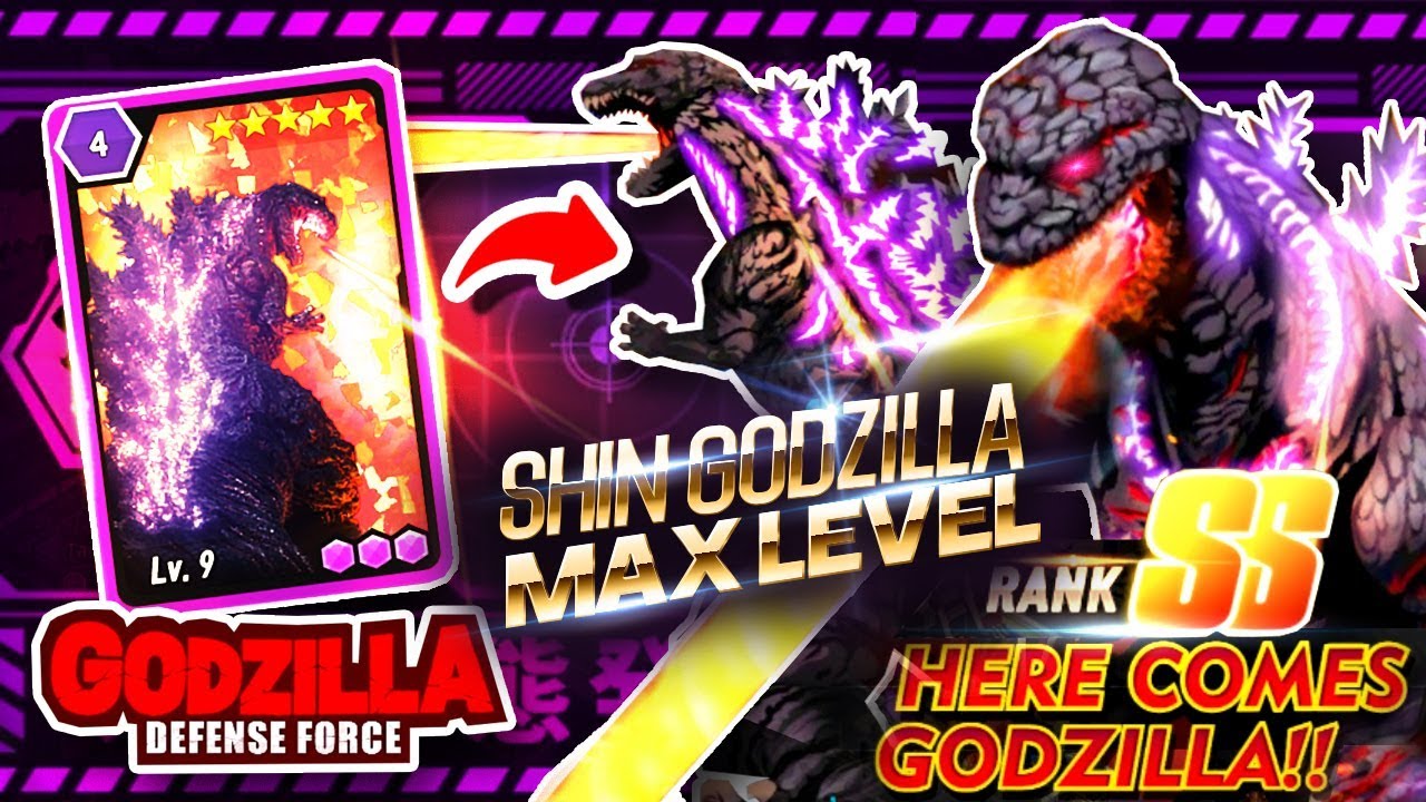 SHIN Godzilla シン・ゴジラ Godzilla FOURTH Form LV9 x402 DPS ゴジラ第四形態 MAX ...