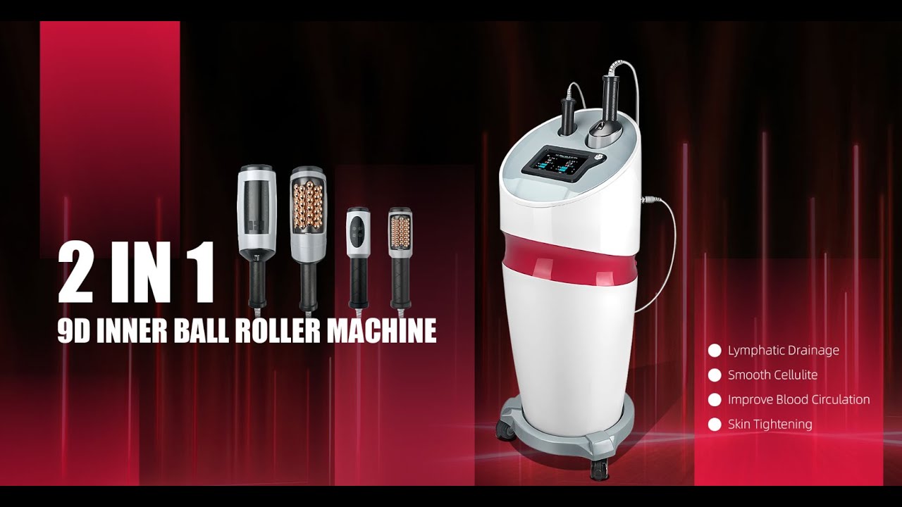 Big Roller body slimming blood circulation increase machine - YouTube