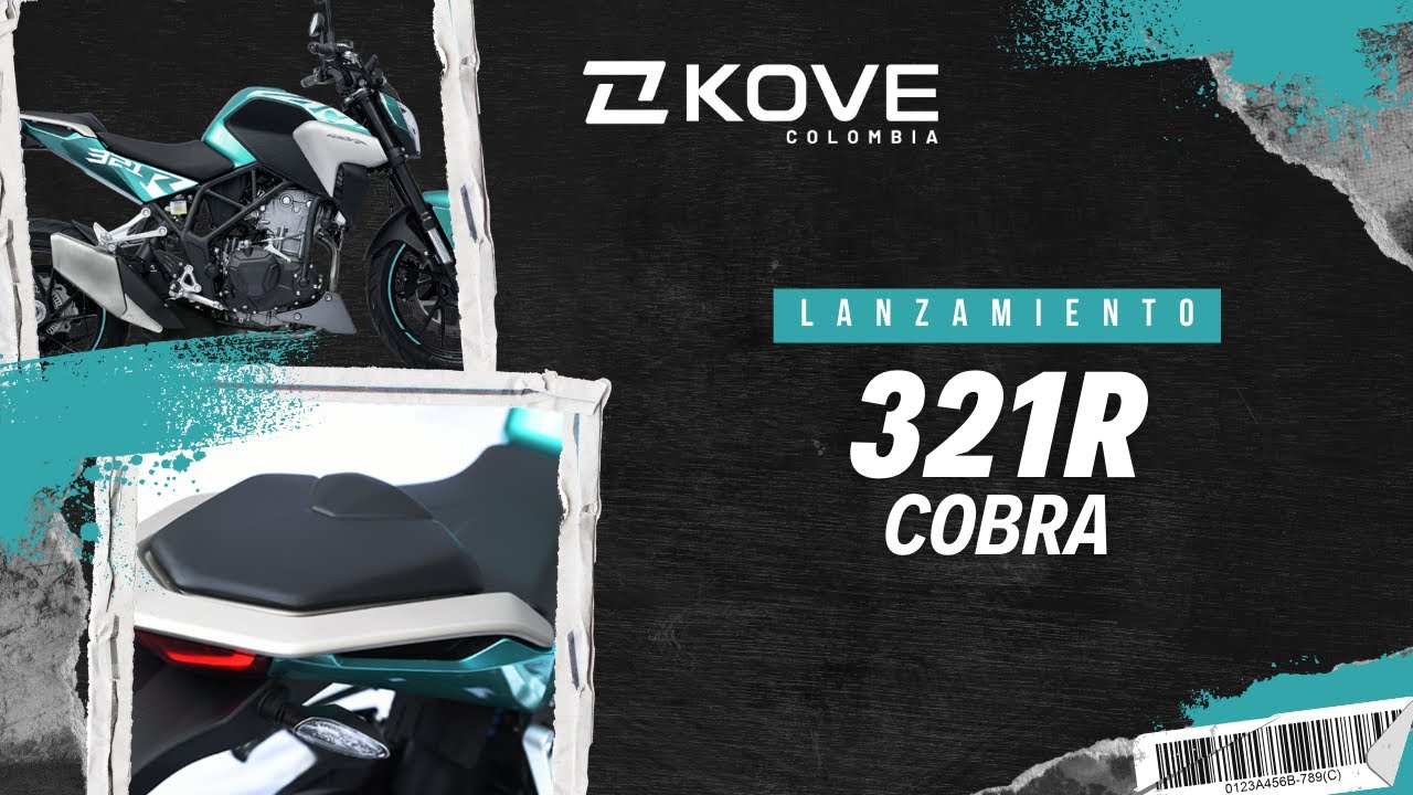 KOVE MOTO Colombia | Cobra 321R - YouTube