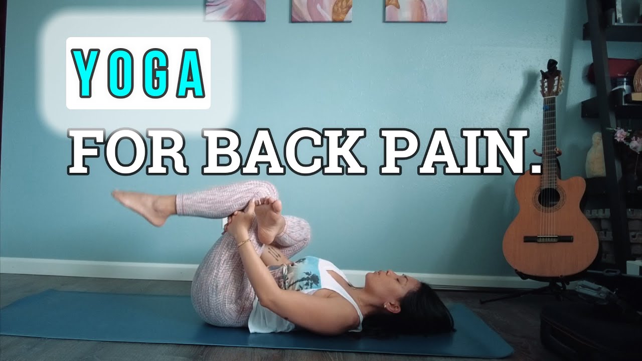 YOGA FOR BACK PAIN | MADAM BARANG - YouTube
