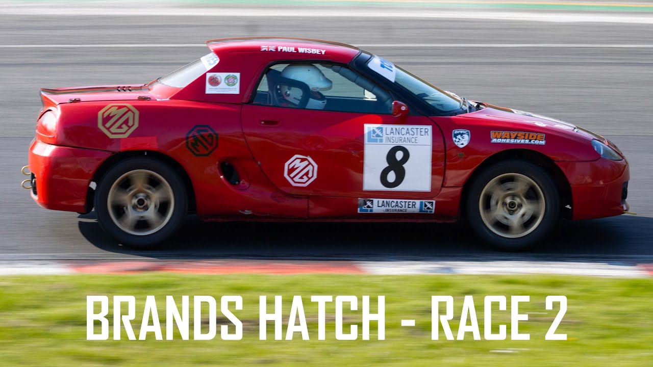 PAUL WISBEY Brands Hatch Race 2 MGOC 2022 - YouTube