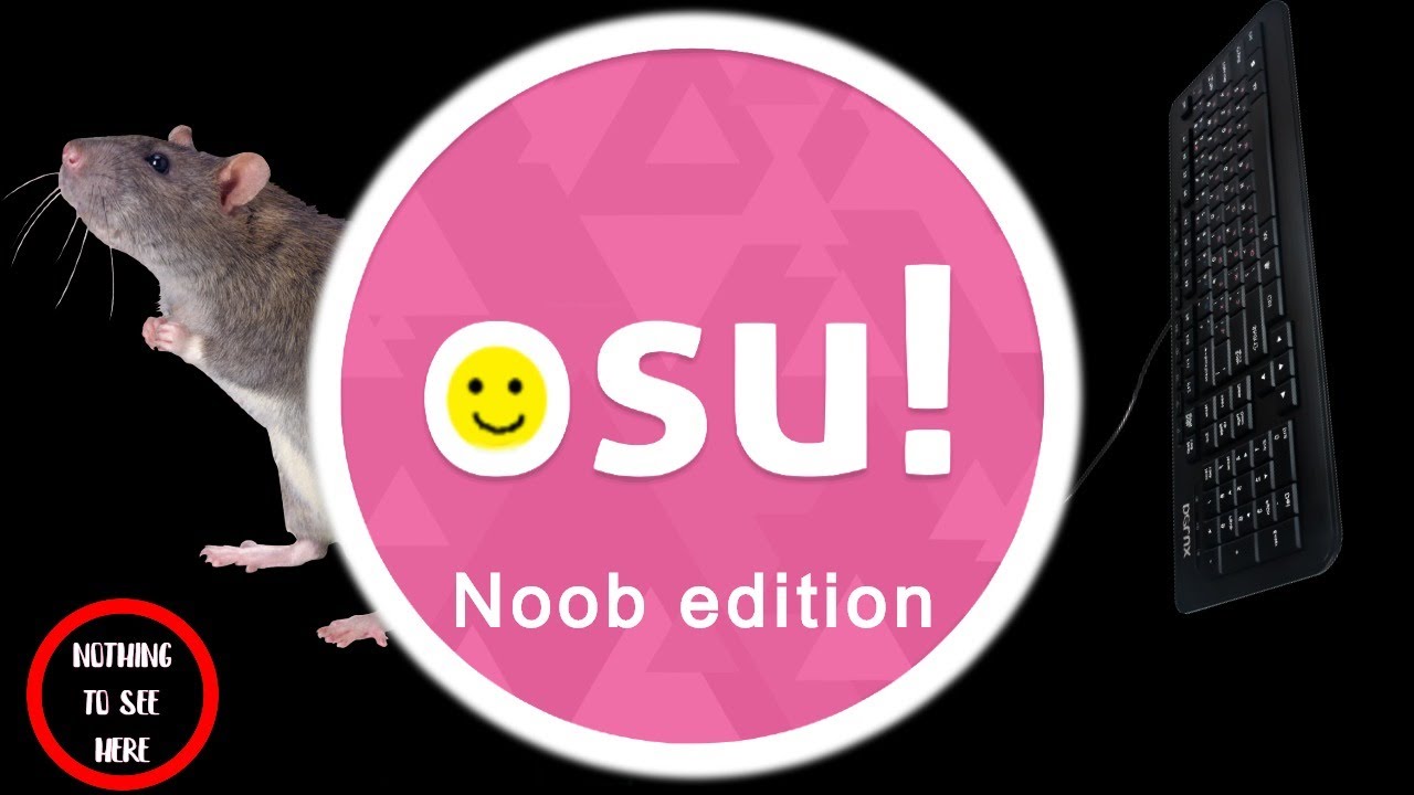Osu noob mouse player - YouTube