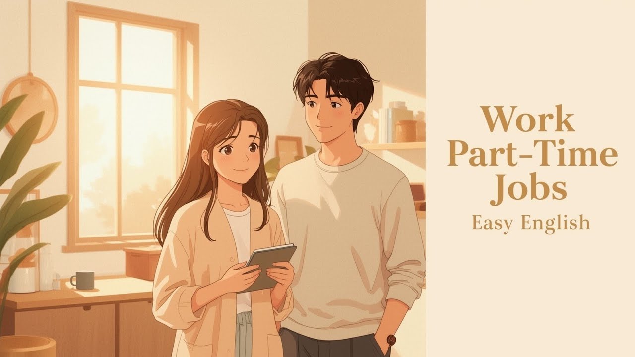 Talking About Work & Part-Time Jobs in English — Easy Conversation for ...