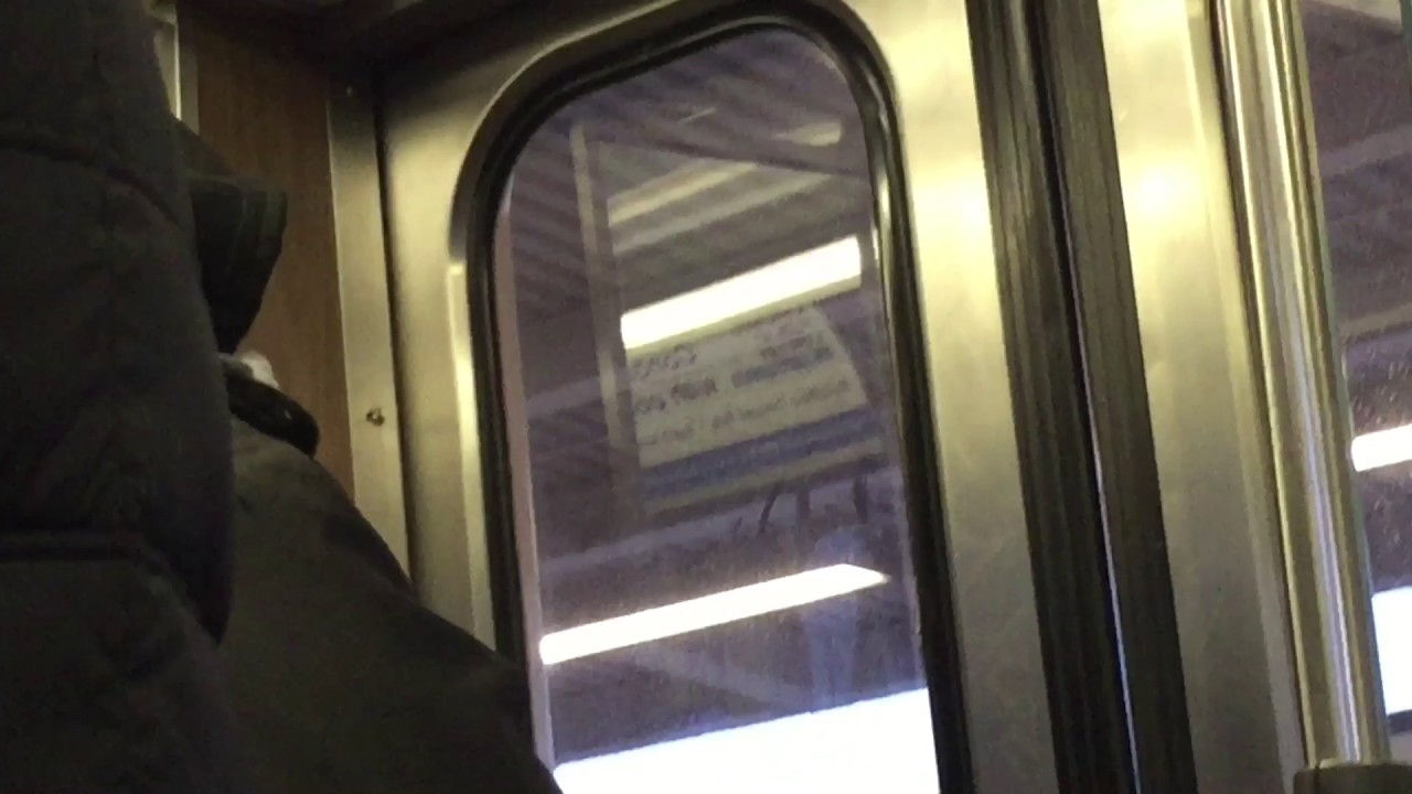 Creepy Train Passenger With Knife Rides CTA Redline - YouTube