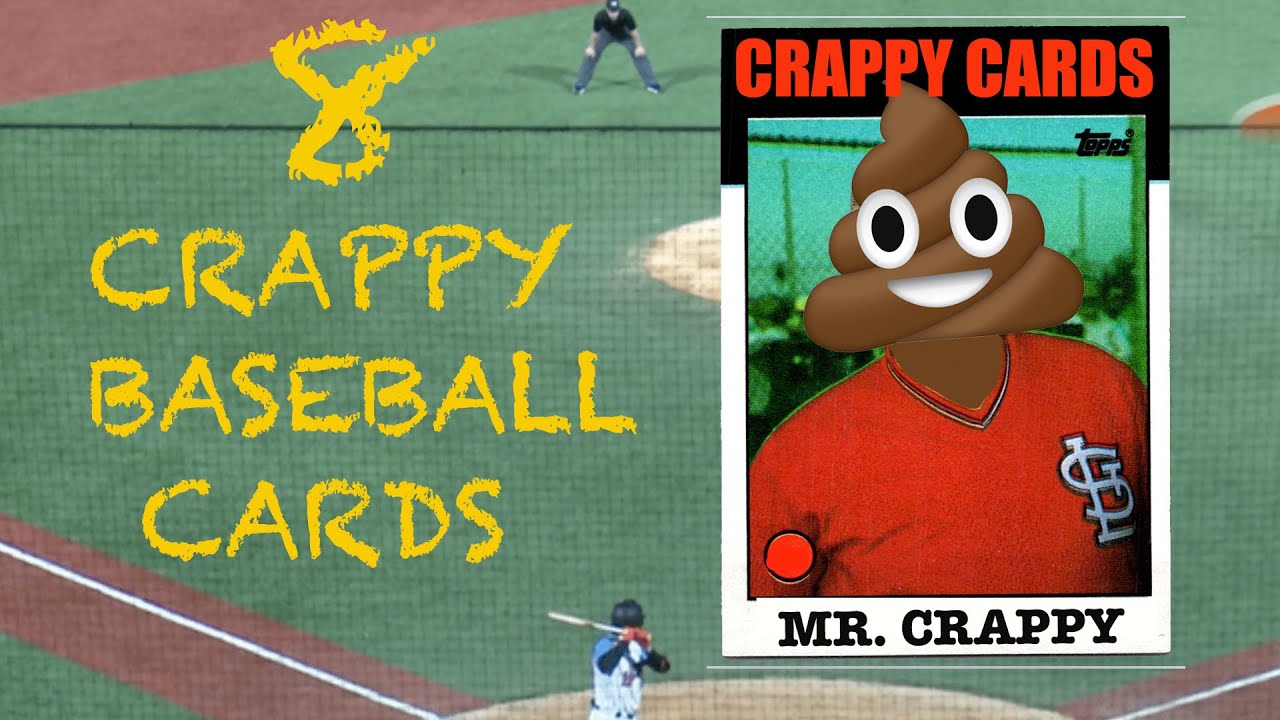 8 Crappy Baseball Cards - Baseball Card Theater - YouTube