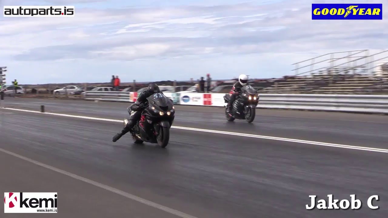 Drag Racing Iceland 2016! Motorcycles Icelandic Championship. - YouTube