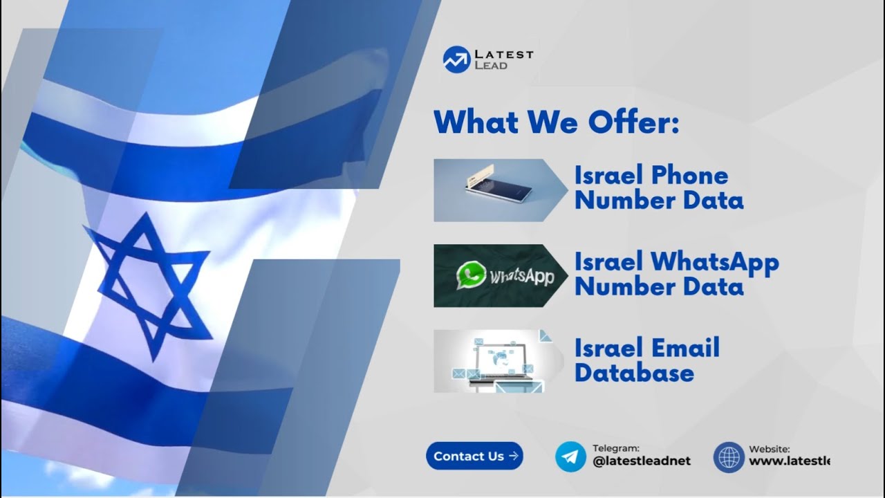 Israel Phone Number List | Israel WhatsApp Number Data | Latest Lead ...