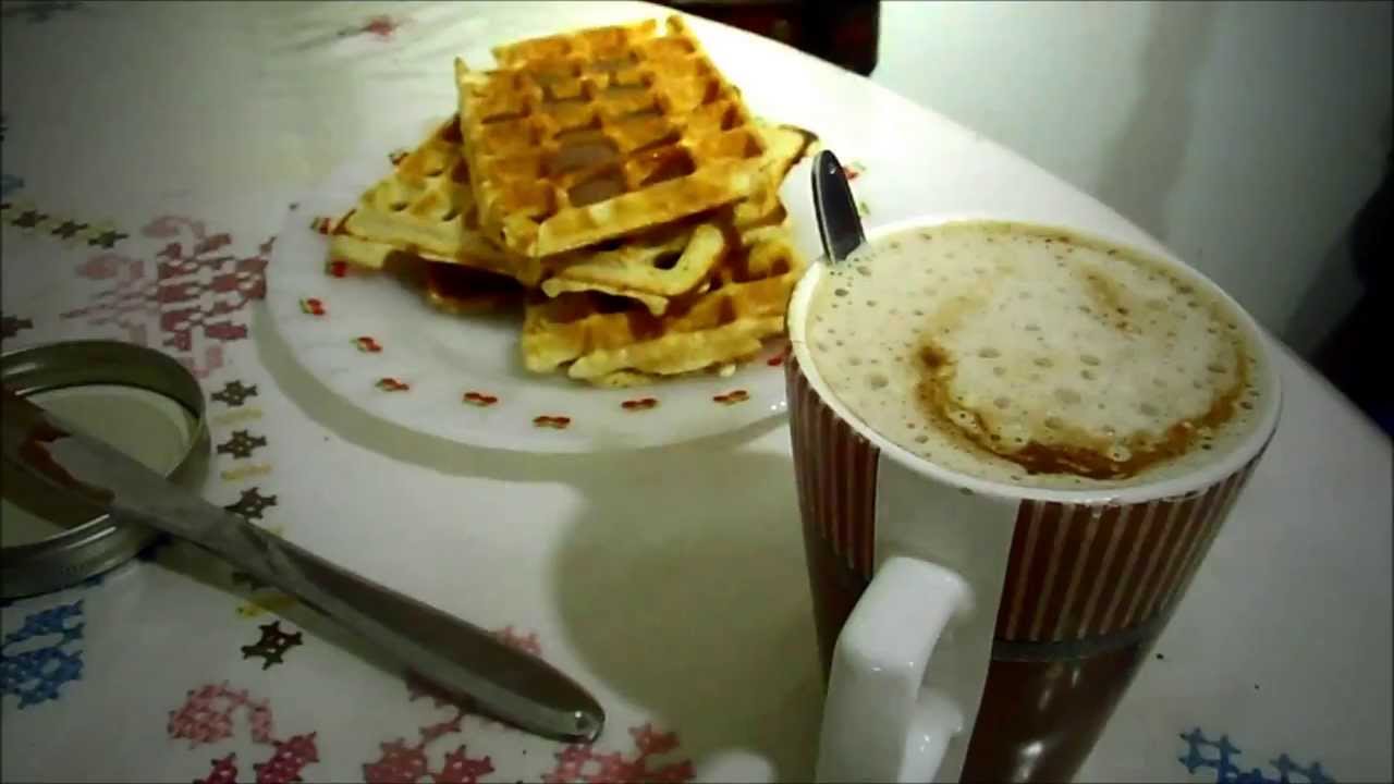 Cómo hacer Waffles - YouTube