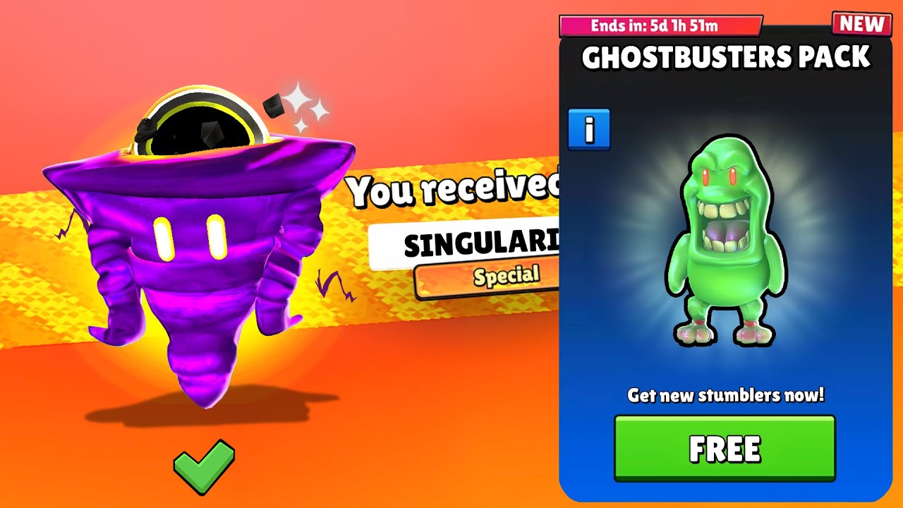 "NEW" UPDATE GHOSTBUSTER & NEW WHEEL | STUMBLE GUYS - YouTube