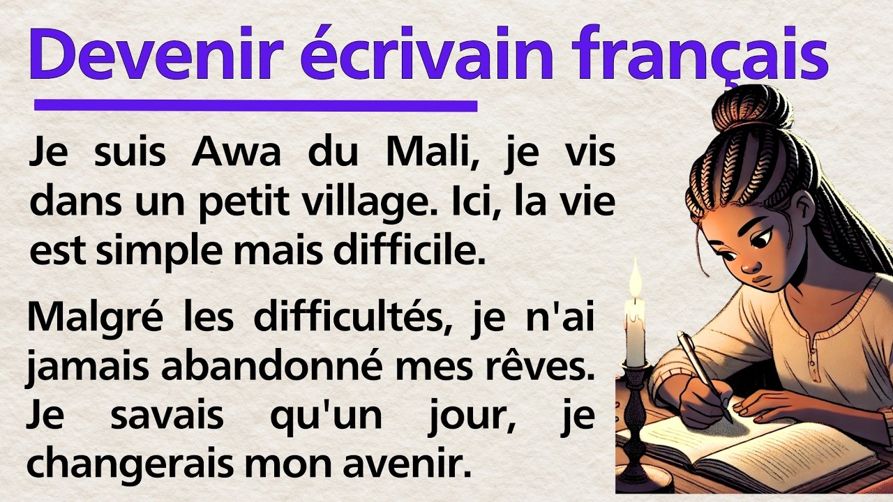 My Journey to Becoming a French Writer | Learn French with a Simple ...