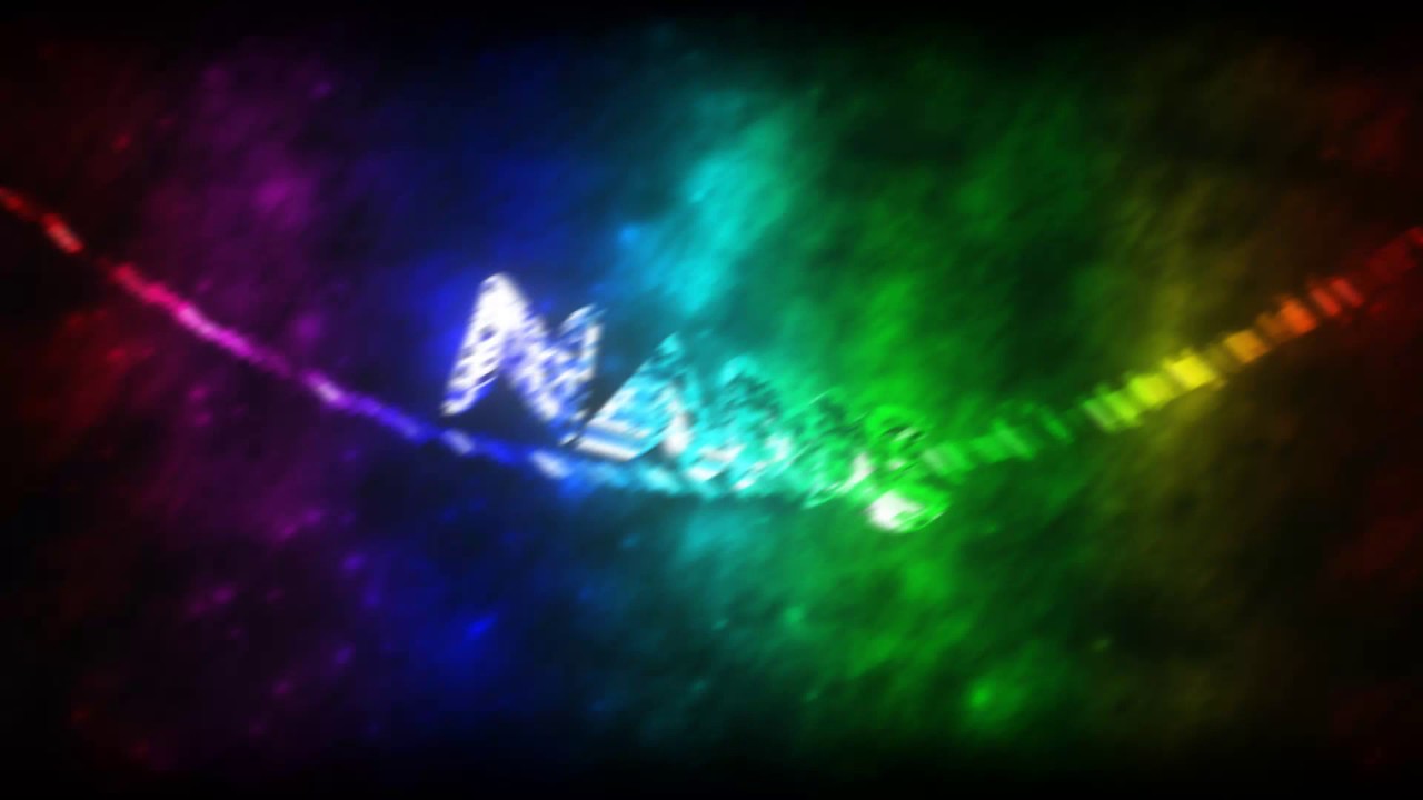 cool blasting rainbow intro - YouTube