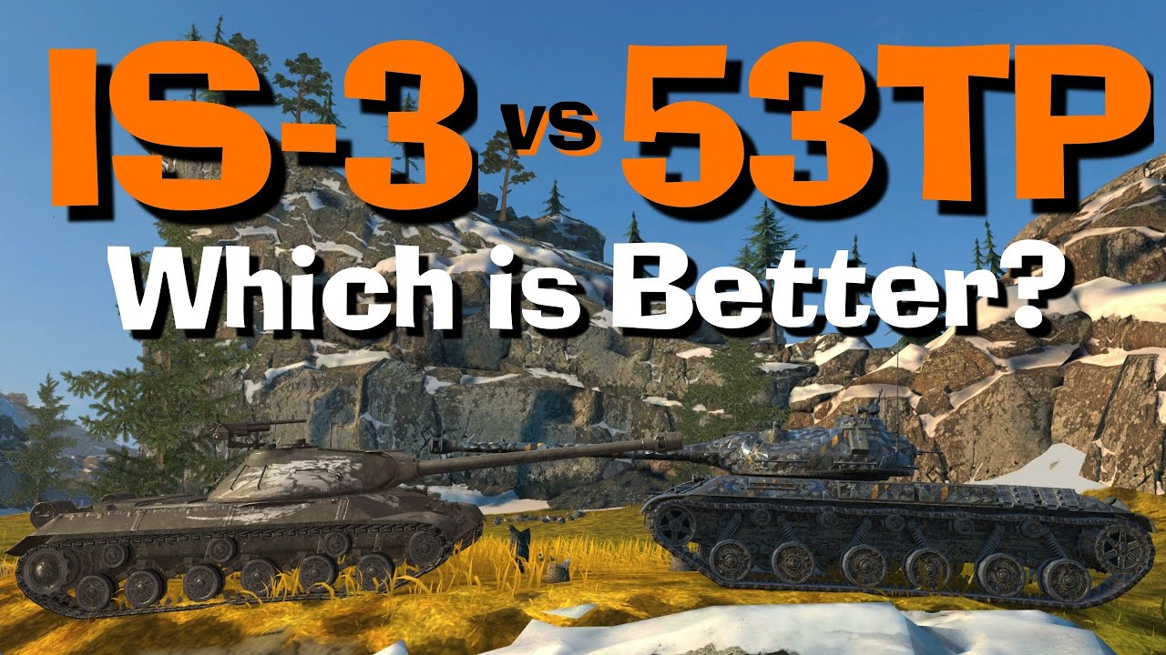 WOT Blitz Face Off || IS-3 vs 53TP Markowskiego - YouTube