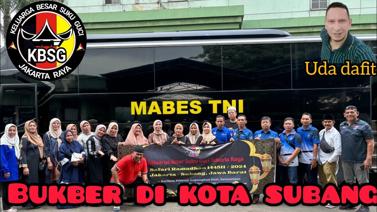 Keluarga Besar Suku Guci ( KBSG)‼️ Berbuka Puasa di kota SUBANG - YouTube