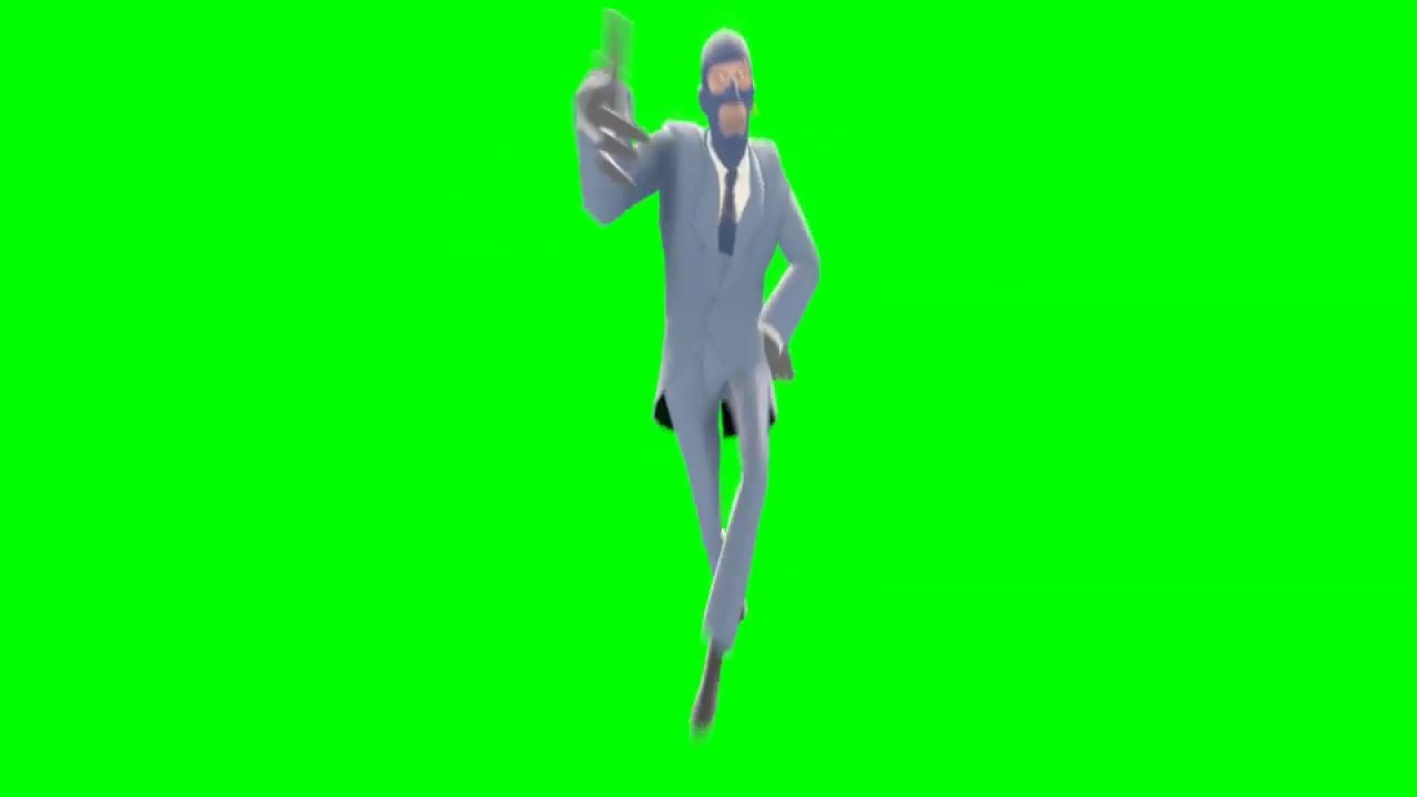tf2 spy green screen - YouTube