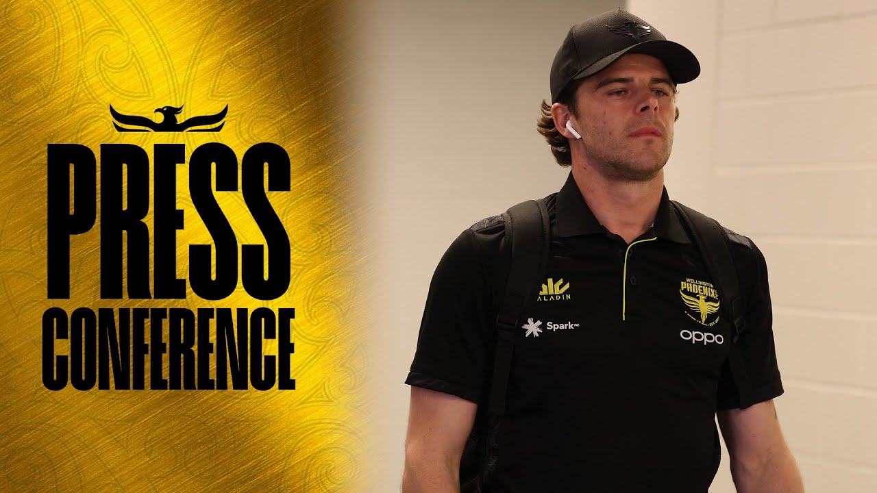 Alex Rufer speaks to media at the airport after last night's 0-0 draw ...