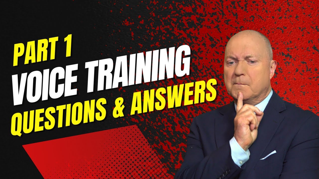 VOICE TRAINING Questions and Answers Part One - YouTube