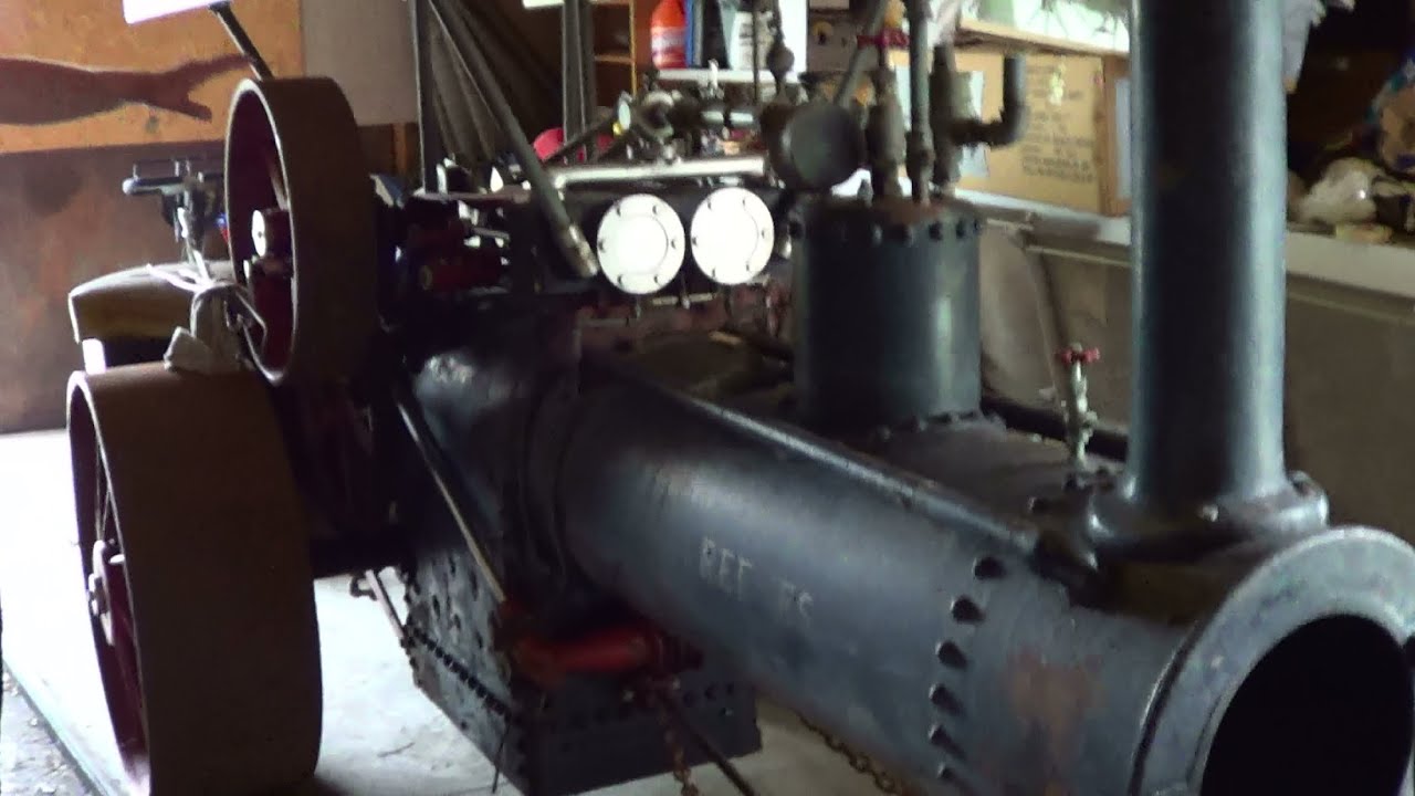 Reeves Steam Traction Engine 1/2 Scale Model - YouTube