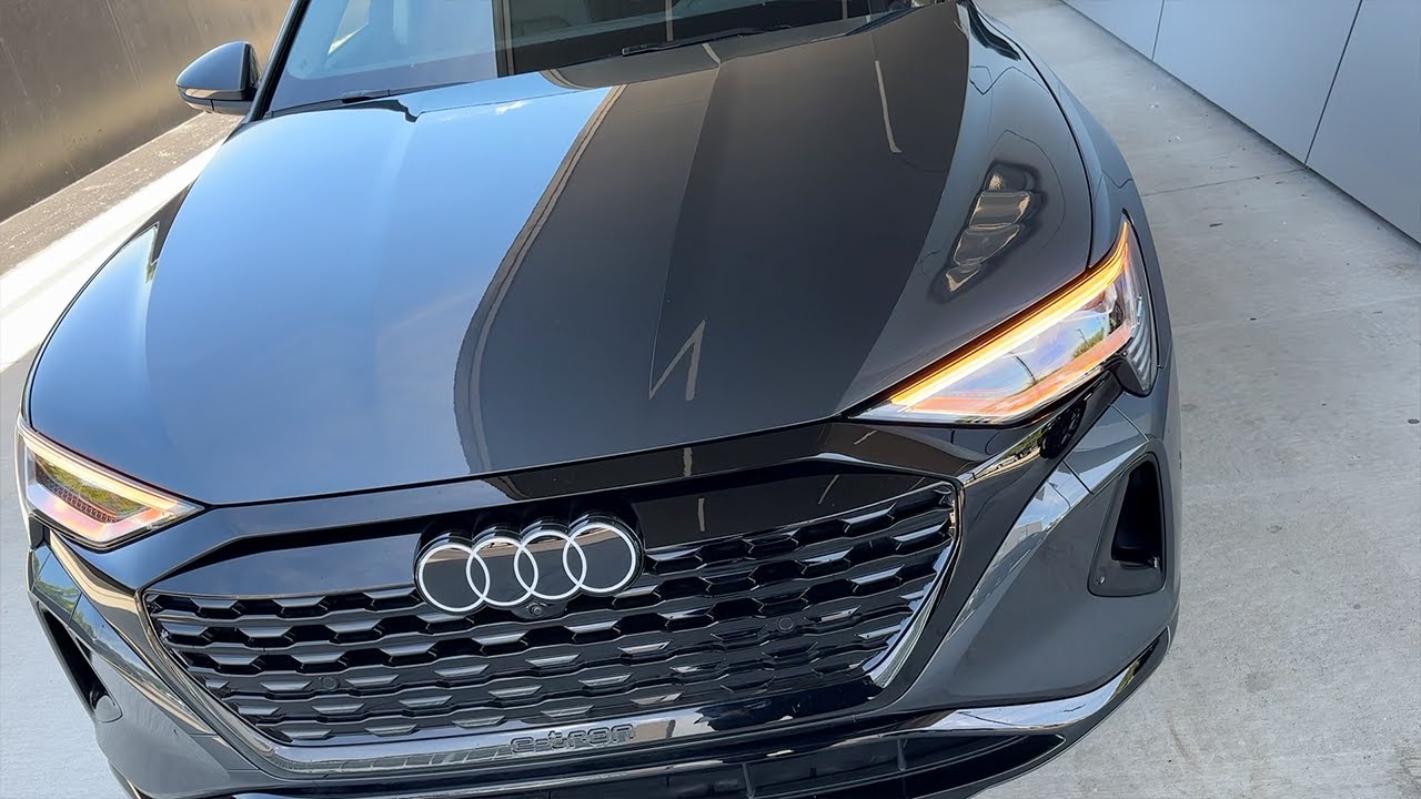 2024 Audi Q8 E-tron Premium Plus w/ Black Optic Package Review! | The ...