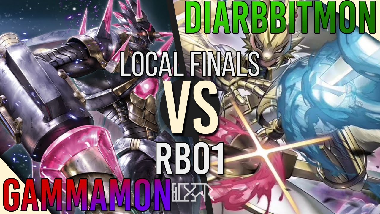 Gammamon vs Diarbbitmon [Digimon TCG BT13/RB01 Local Match] Match ...