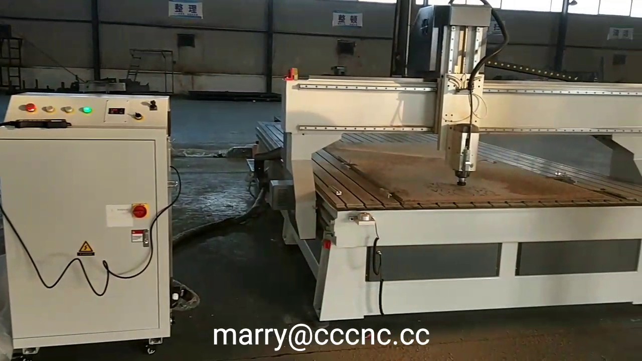 2017 New 2040 woodworking cnc router wood router cutting on MDF - YouTube