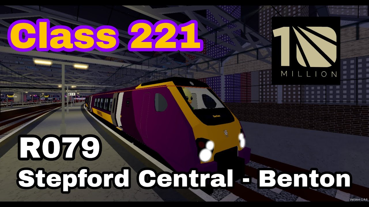 Class 221 Stepford Central to Benton R079 [Express] | Roblox SCR 10 ...