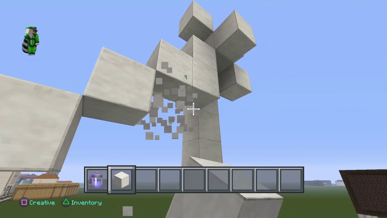 Minecraft city how to build a small wind turbine - YouTube