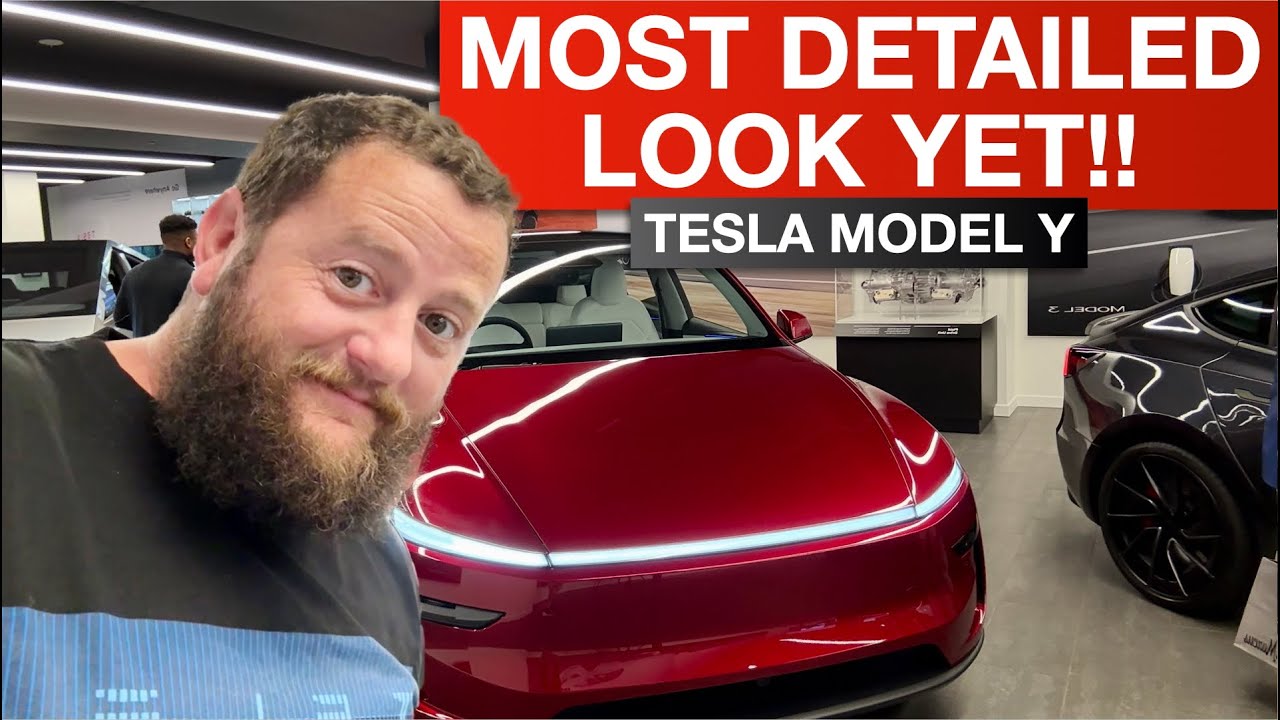 Tesla Model Y Refresh Most Detailed Look Yet!! - Deep Dive - Details On ...