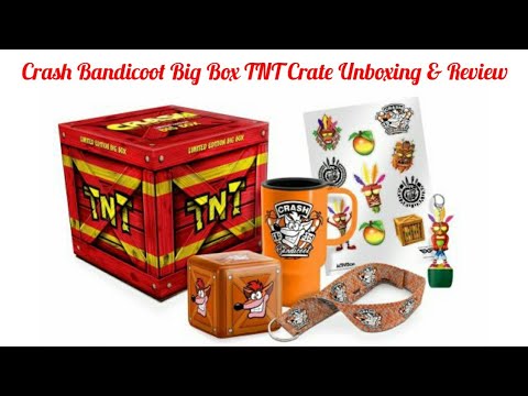 Crash Bandicoot Big Box TNT Crate Unboxing & Review - YouTube