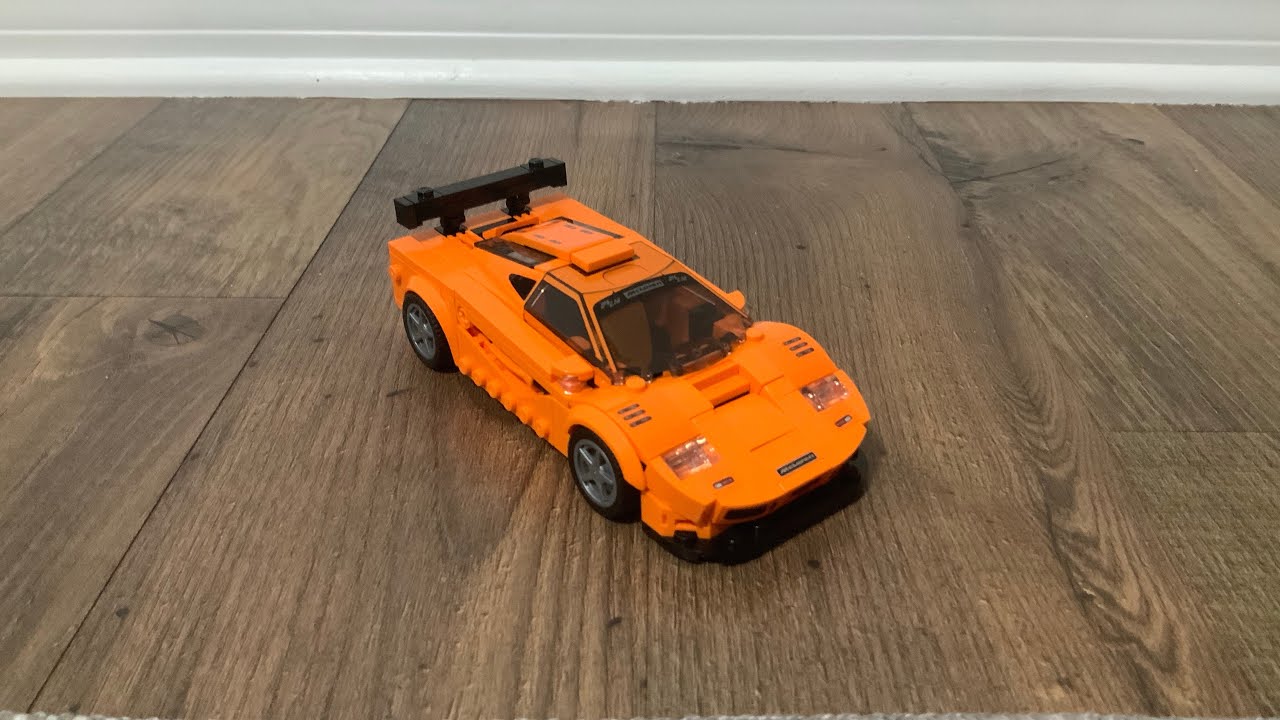 Lego race car stop motion - YouTube