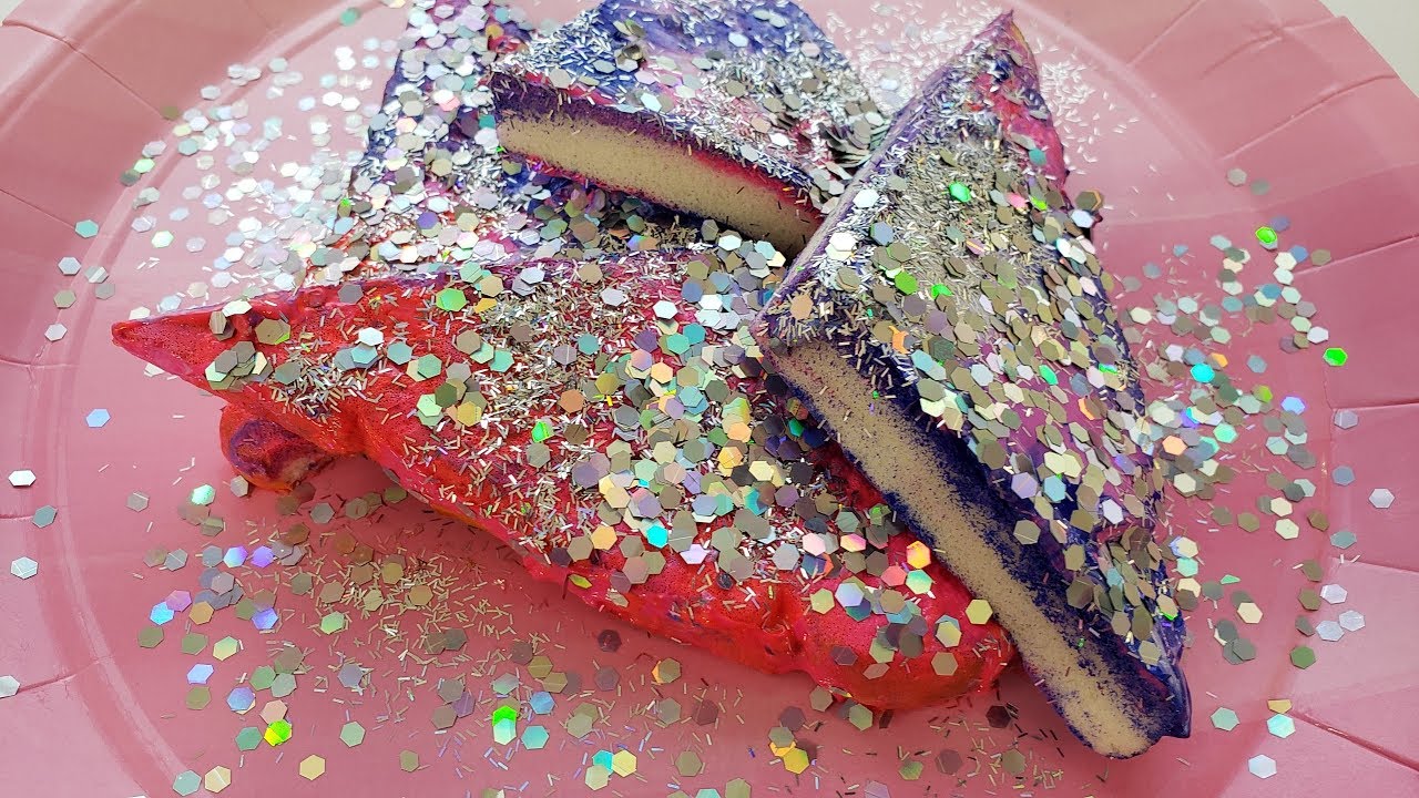 PAINT MIXING: GALAXY TOAST - YouTube