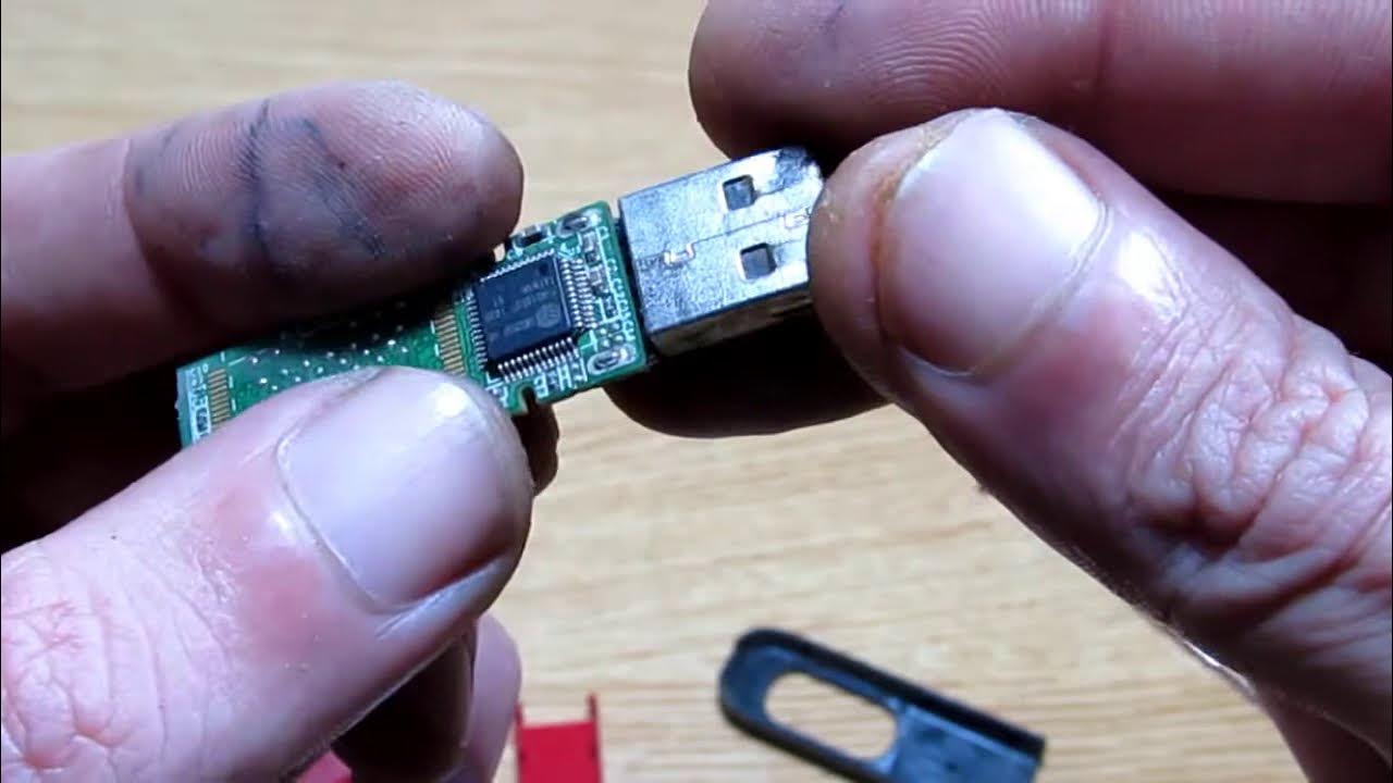 How to repair Usb flash drive - YouTube