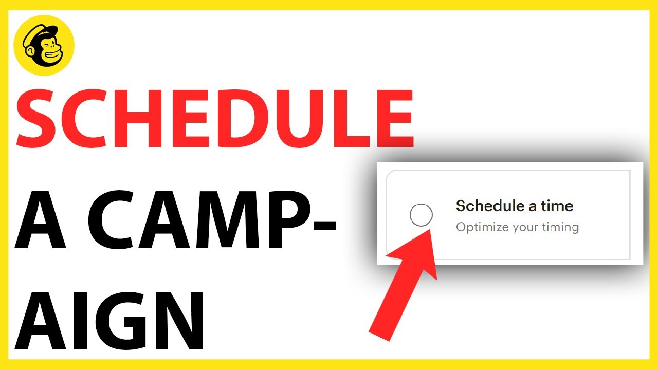 How to Schedule a Campaign in Mailchimp [QUICK & EASY] - YouTube