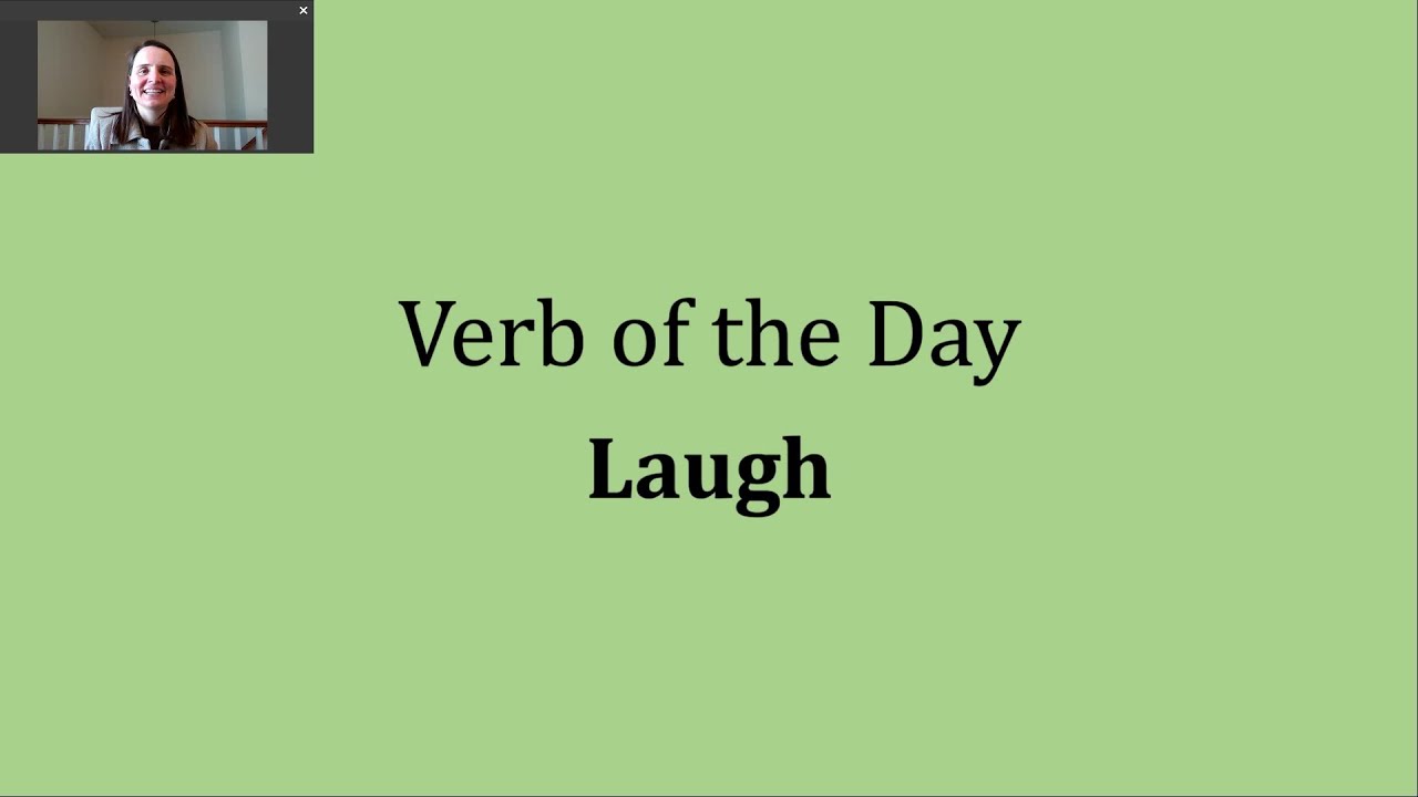 Verb Of The Day Laugh YouTube verb-of-the-day-laugh-youtube
