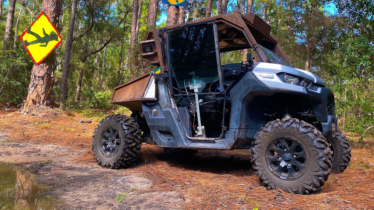 Build update! Custom Can-am Defender Limited cargo (Cargo Boxes and ...