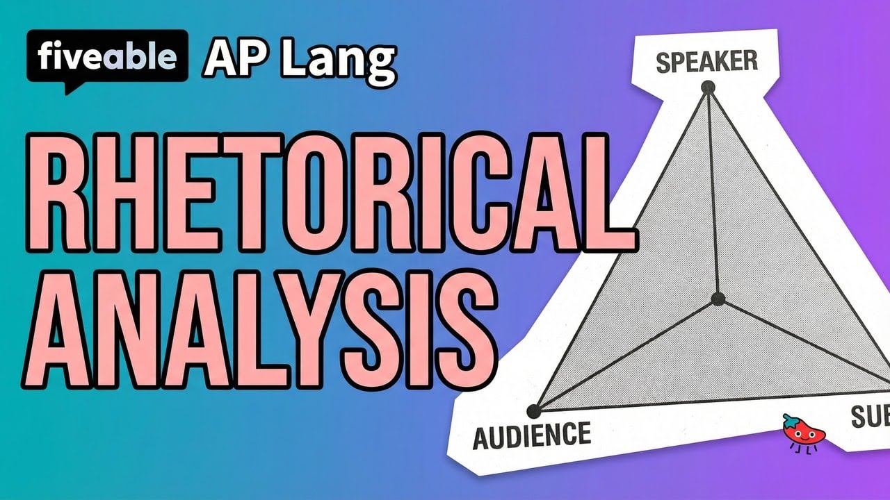 AP Lang - Rhetorical Analysis: Body Paragraphs | Fiveable Cram Archive